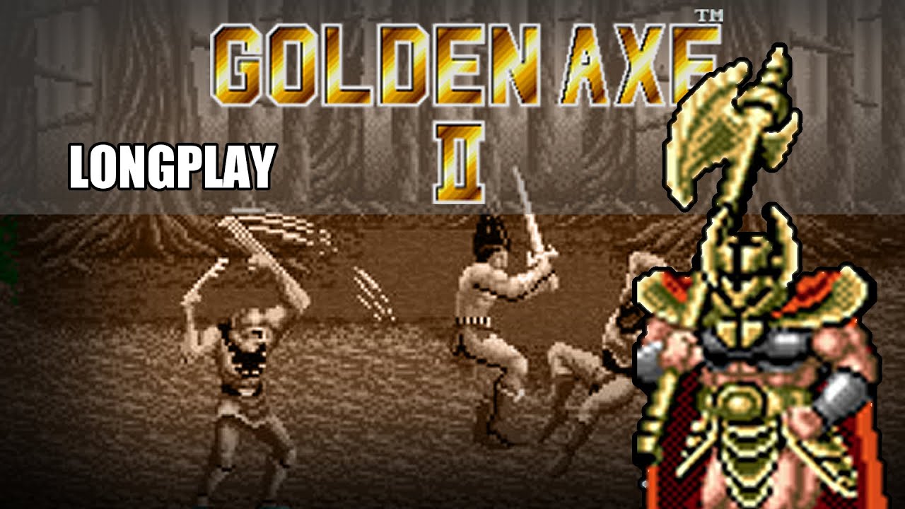 golden axe 2 ax battler longplay - sega genesis - YouTube
