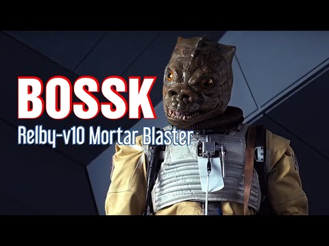 Bossk Relby v10 replica prop blaster from The Empire Strikes Back - YouTube