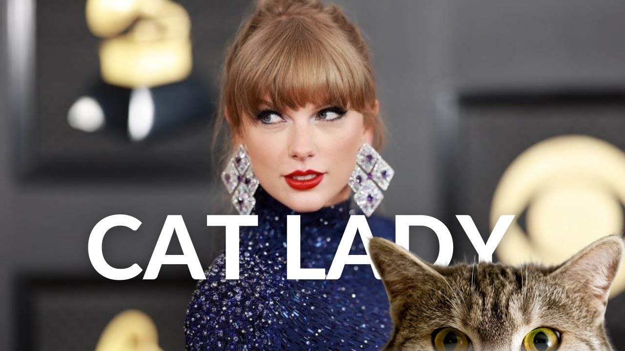 Taylor Swift is a real CAT LADY - YouTube