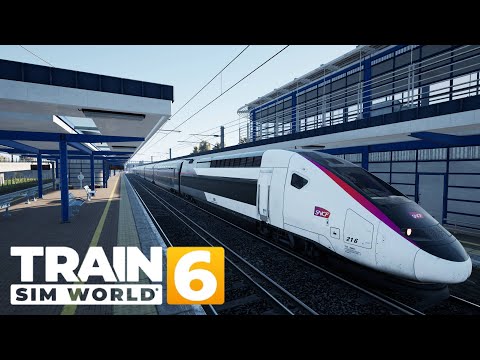 TRAIN SIM WORLD 6 - TGV DUPLEX DIRECTION LONDRES ST PANCRAS