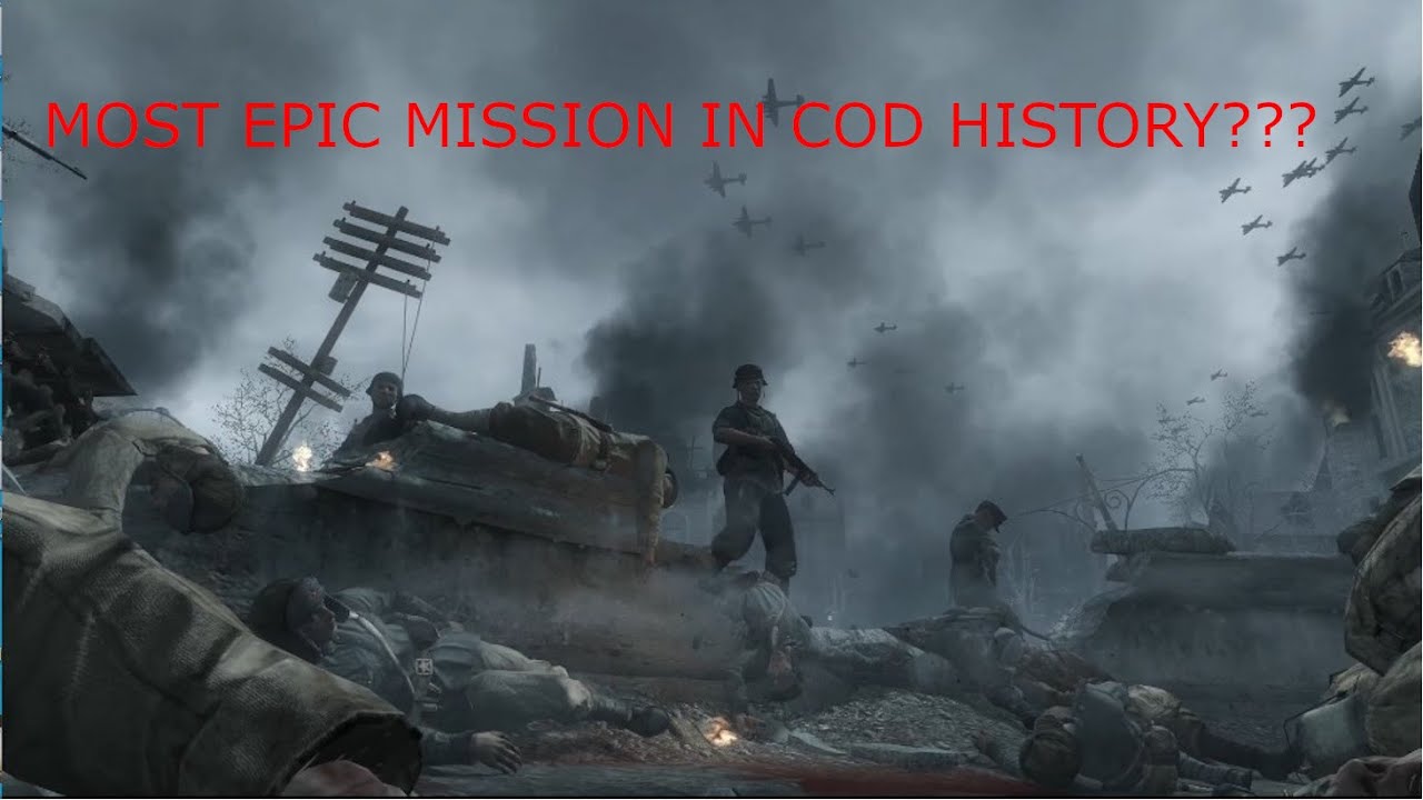 Best Mission in COD History? CALL OF DUTY WORLD AT WAR Stalingrad ...