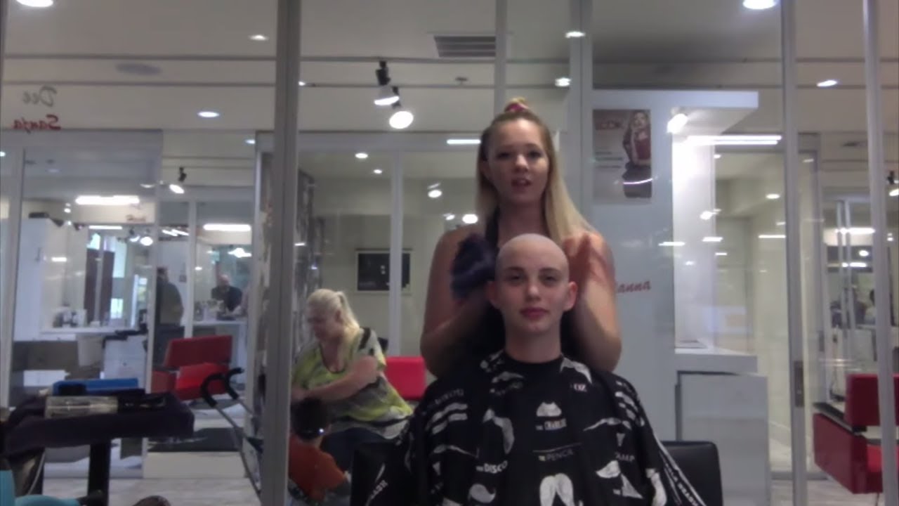 Shylee LV - Pt 1: Swimmer Shaves Her Head! (Free Video) - YouTube
