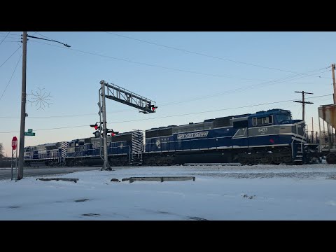 LSRC 6454, LSRC 6432, & LSRC 6433 Northbound Bridgeport/Saginaw - YouTube