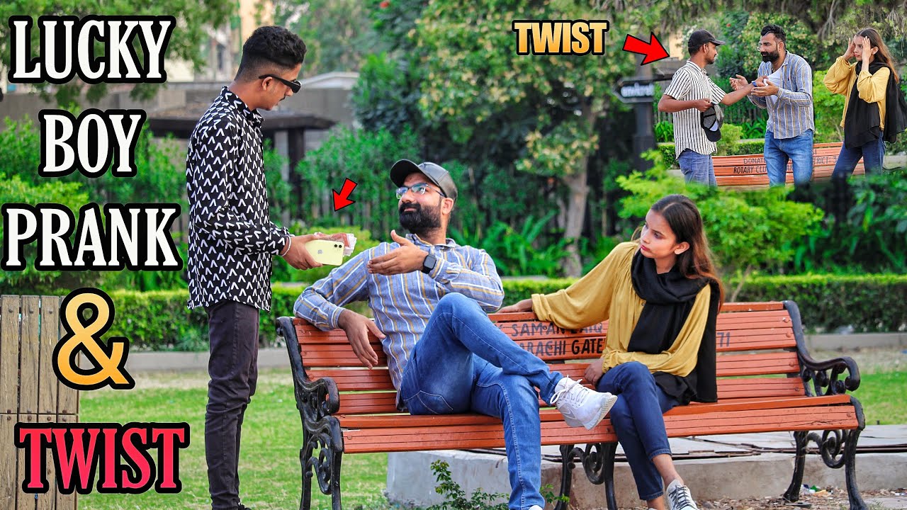 Lucky Boy Prank with Twist - Part 3 | Challenger Boys - YouTube