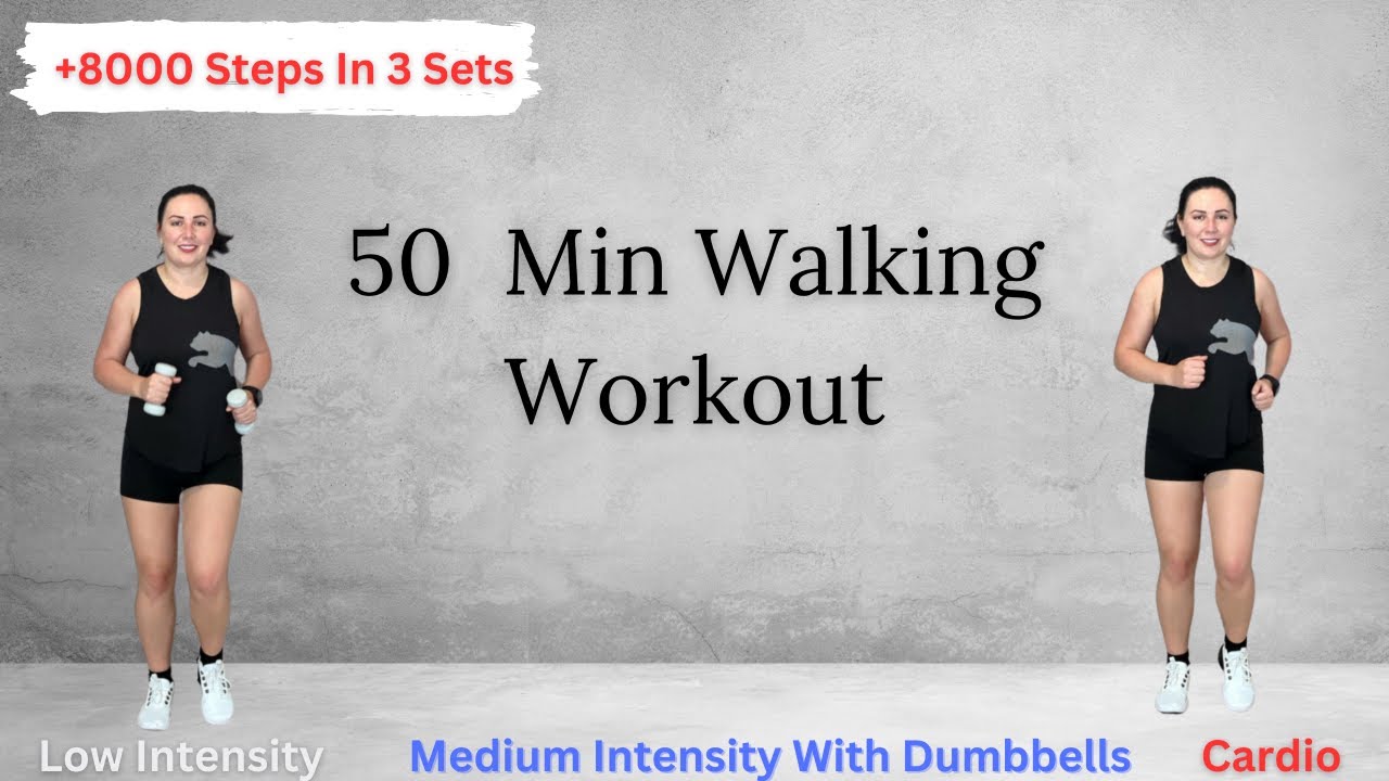 8000-steps-walking-workout-three-cardio-levels-8000-pasos-caminata