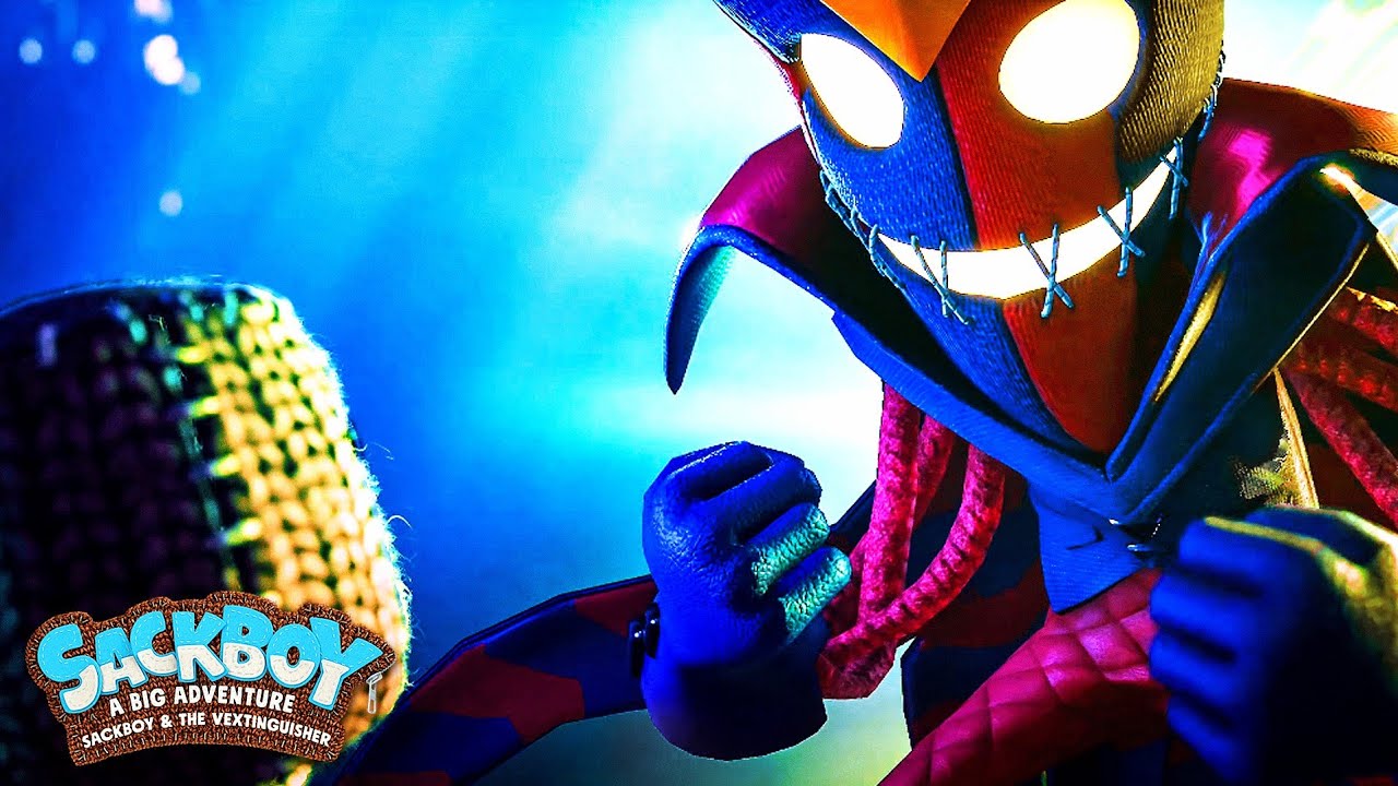 Sackboy Faces The Vextinguisher | Sackboy A Big Adventure - YouTube