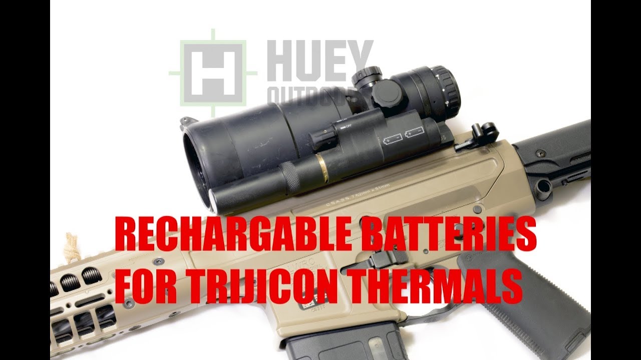 IR-X Battery Kit for Trijicon Thermals - YouTube