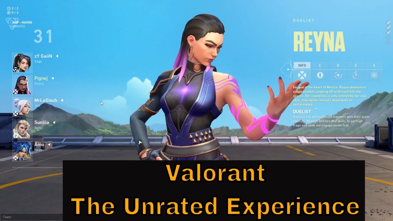 Valorant | The Unrated Experience | 1 Hour of Valorant Gameplay with ...