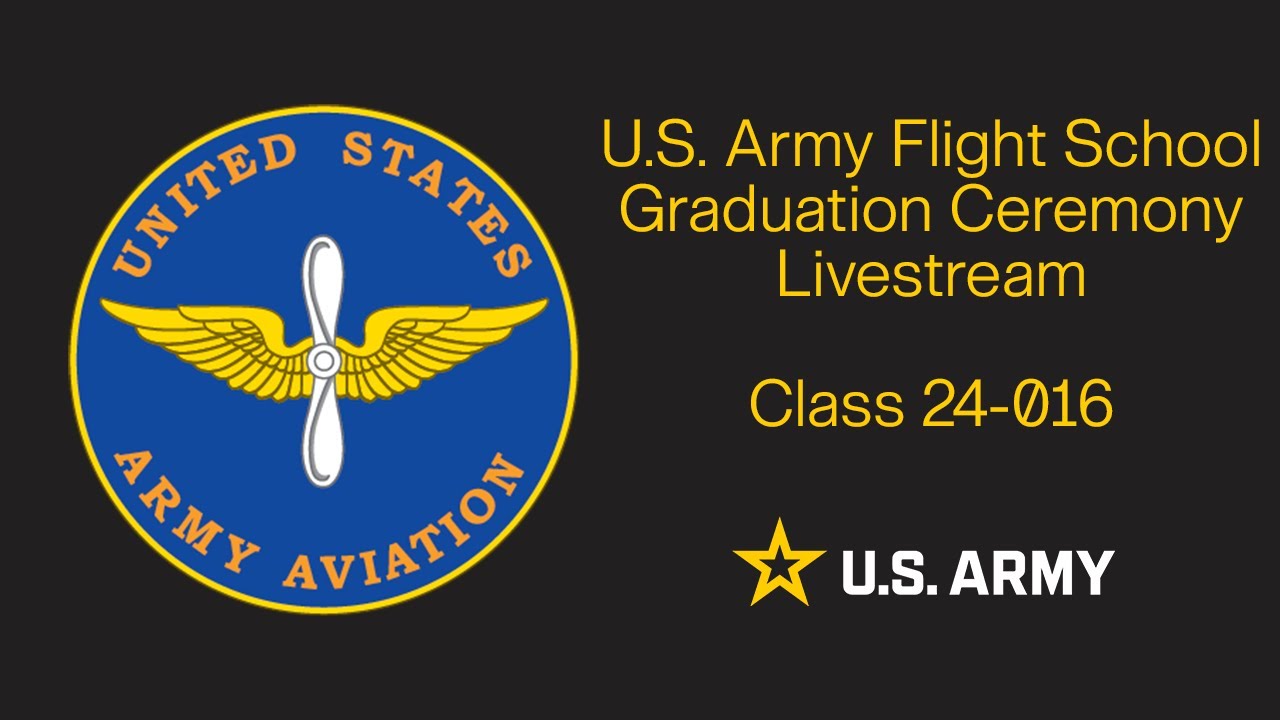 U.S. Army Flight School Class 24-016 Graduation - YouTube