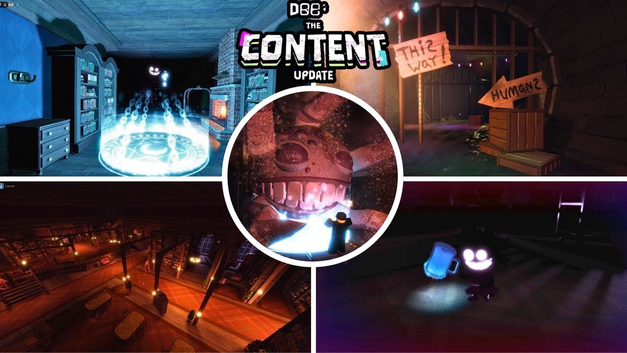 DOORS:The Content Update-All New Entities,Items,Rooms And Crucifix Uses ...