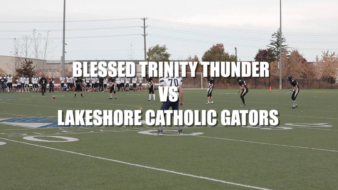 Blessed Trinity Thunder vs Lakeshore Catholic Gators Full Game - YouTube