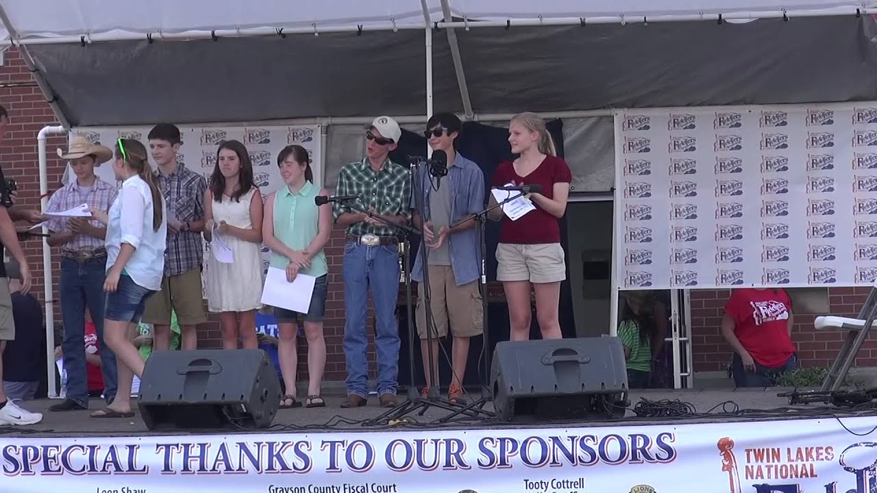 Junior Prizes @ Twin Lakes National Fiddler Championship 2013 Right ...
