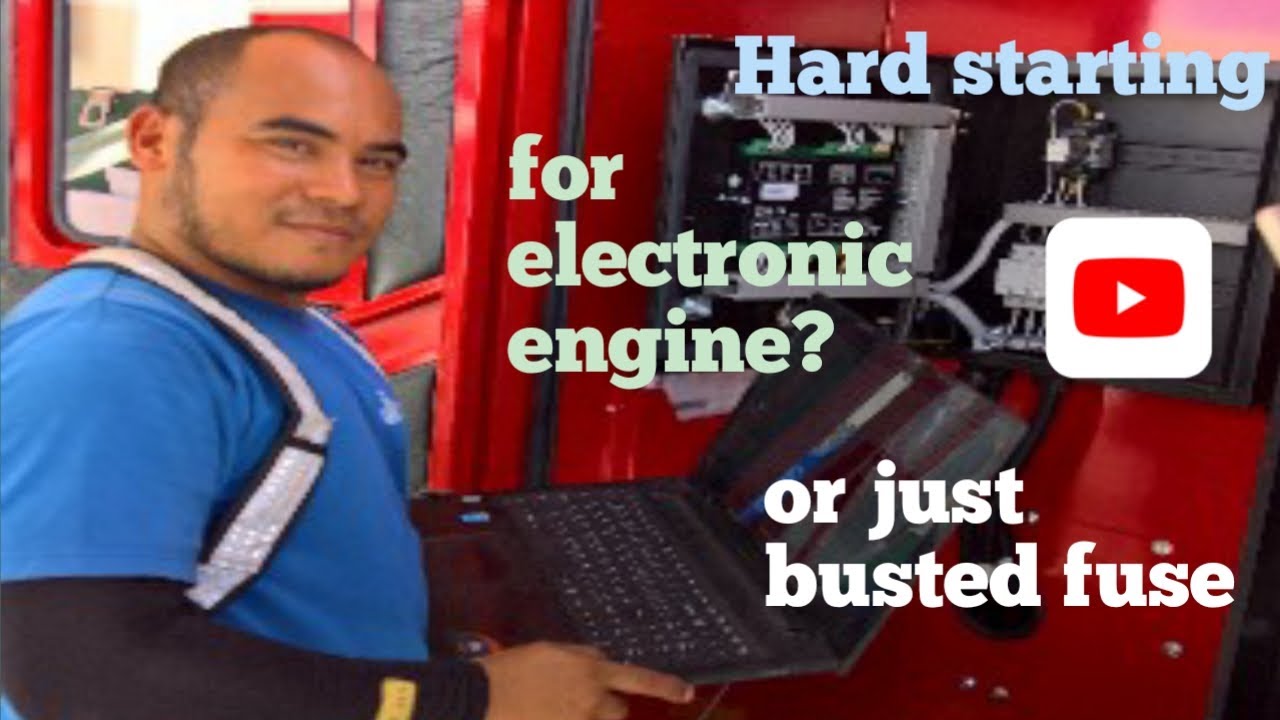 Hard Starting for Electronic Engine benzblogs - YouTube