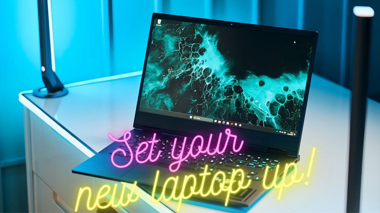 How to set up a new Laptop in less than 5 minutes! - YouTube
