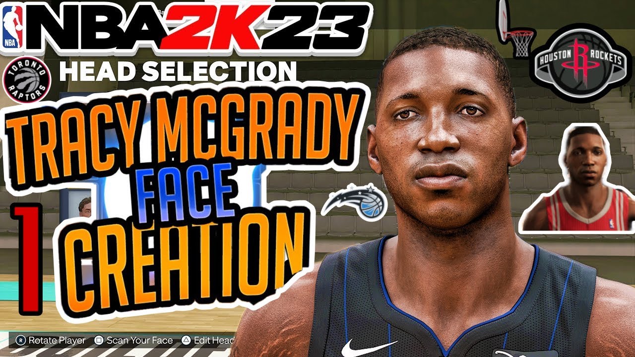 TRACY MCGRADY FACE CREATION IN NBA 2K23 - I SCORED 22 PTS IN PARK ...