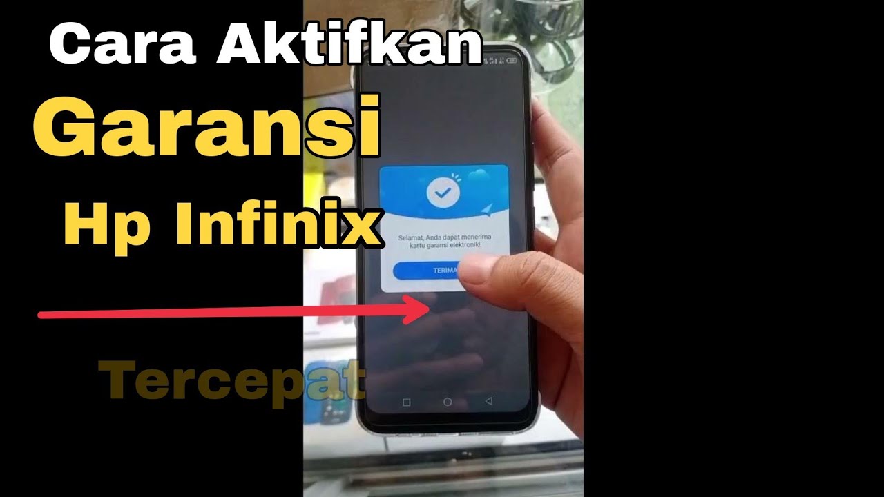 CARA AKTIFKAN GARANSI HP INFINIX - YouTube