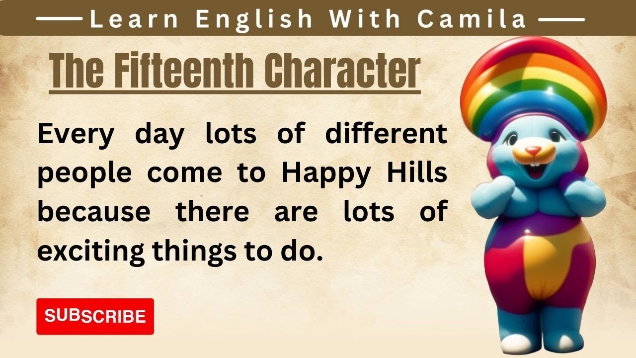 Learn English through Story Level 1⭐ The Fifteenth Character ⭐Graded ...