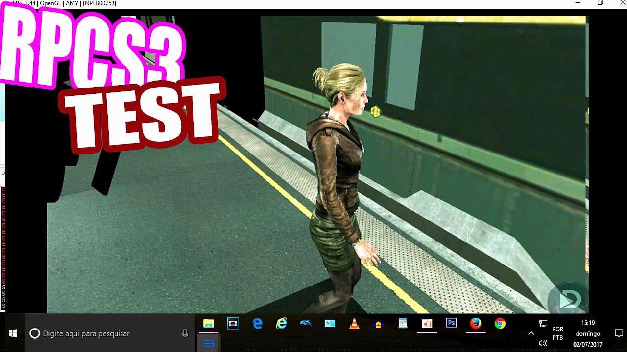 AMY (PSN) Sony PlayStation 3 - RPCS3 Emulator {OpenGL} Test: #2 Ingame ...