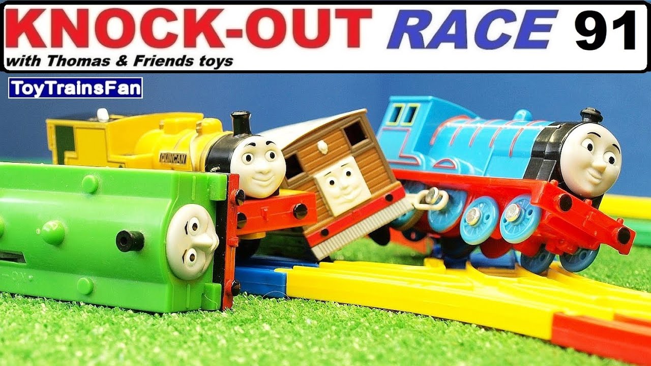 KNOCK-OUT RACE #91 Thomas & Friends - Trackmaster and Plarail toy ...