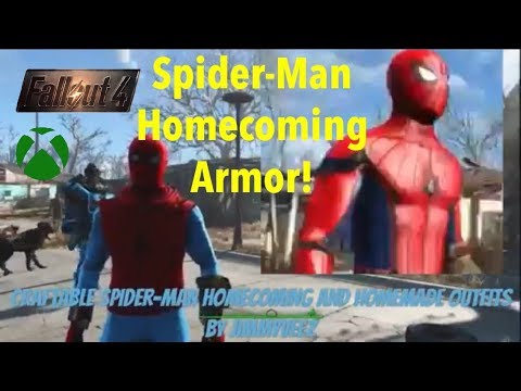 Fallout 4 Xbox One Mods|Craftable Spider-Man Homecoming And Homemade ...