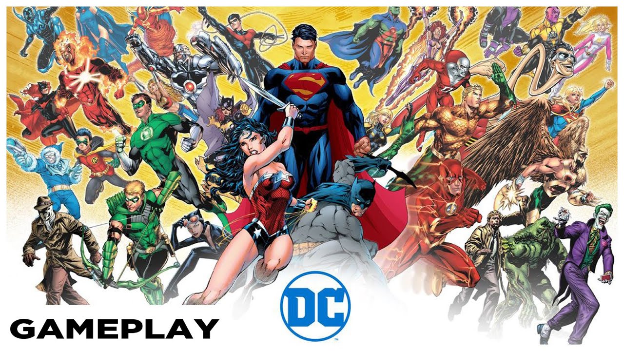 DC Deck Building Game SOLO Gameplay - YouTube