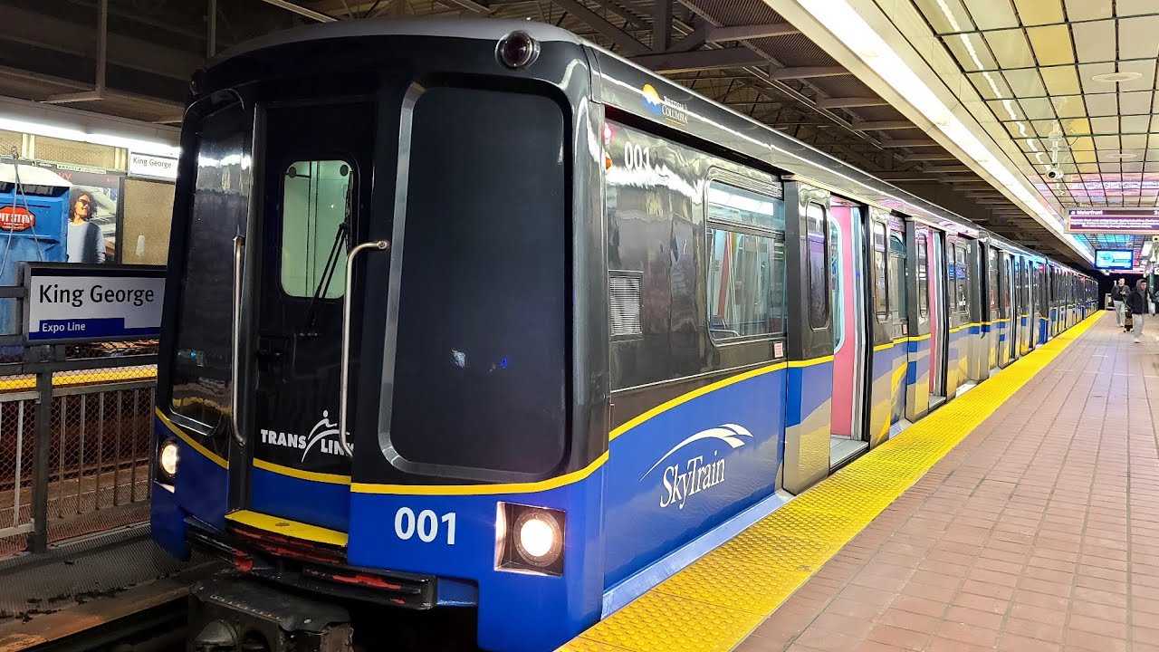 A Cool Ride Abord Translink's Expo Line Skytrain From King George to ...