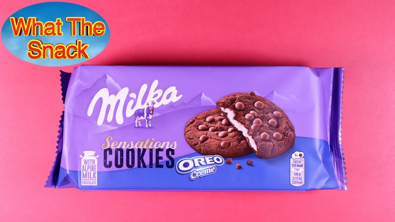 Milka Sensations Cookies Oreo Creme (Poland) - YouTube