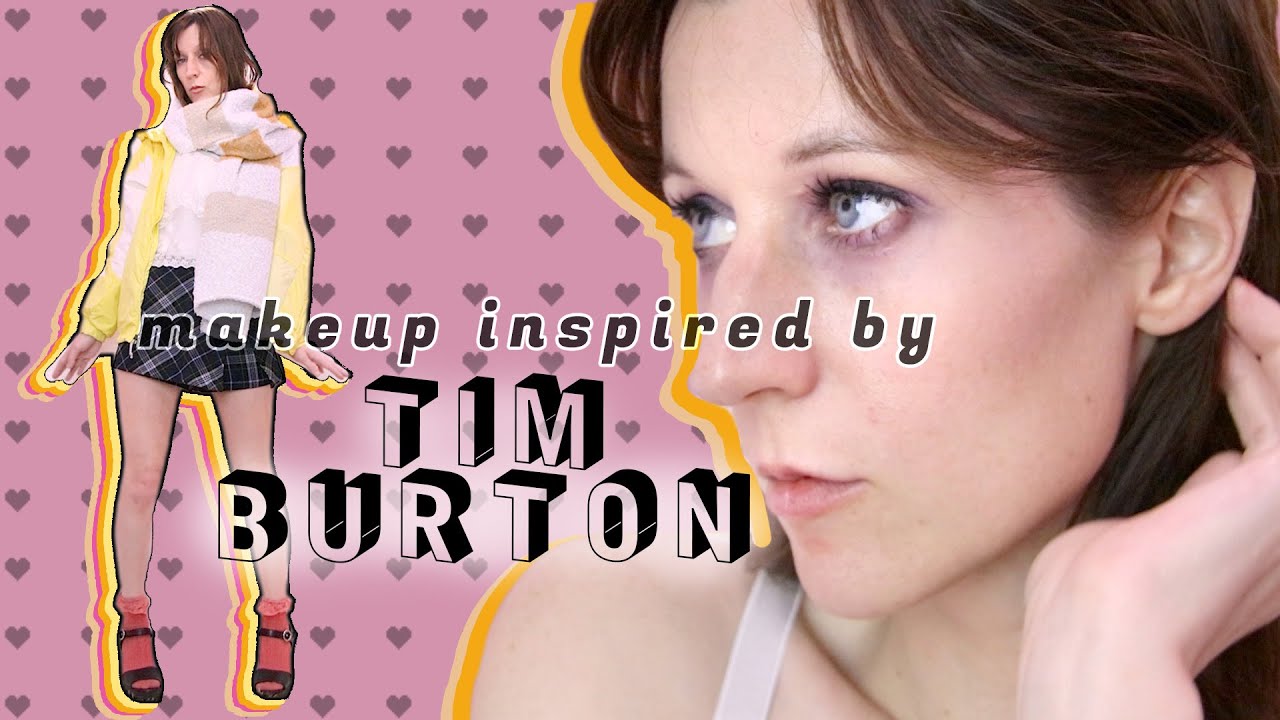 Tim Burton Makeup - YouTube