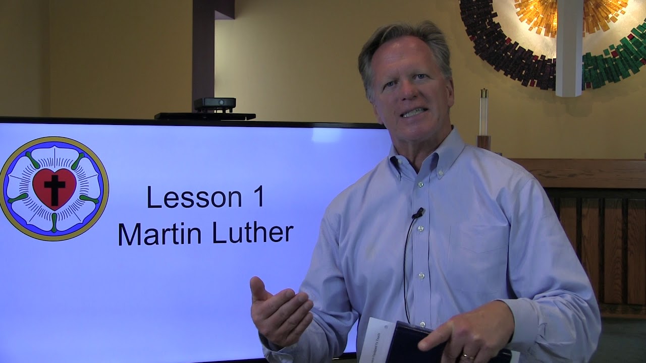 Martin Luther: The Author of the Small Catechism, Catechism Lesson 1 ...