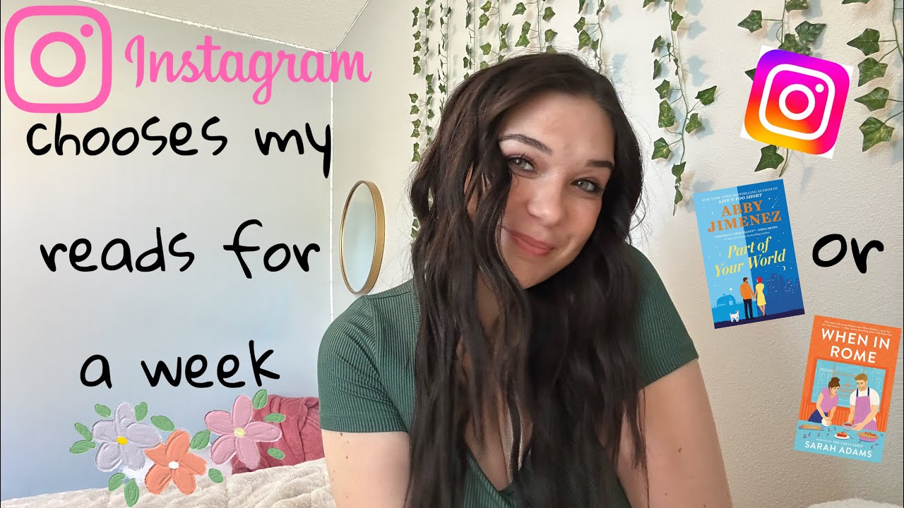 Instagram Picks My Reads For A Week | i let insta pick my tbr - YouTube