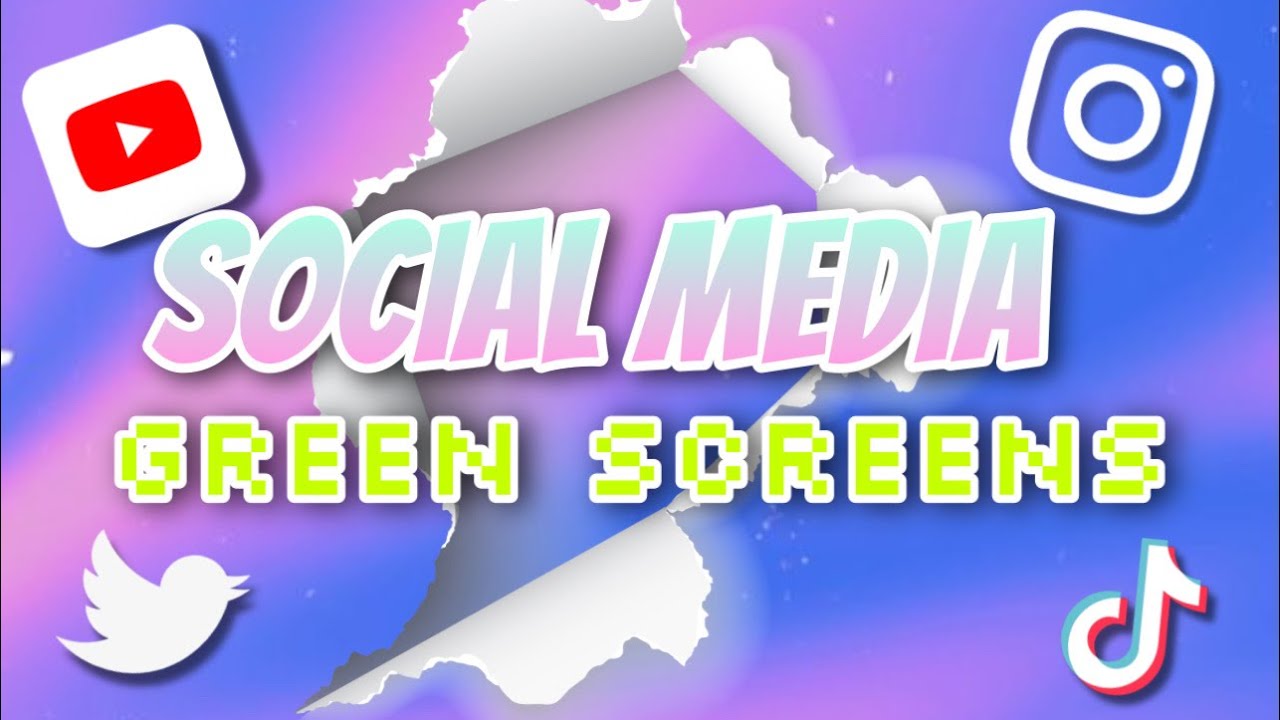 FREE SOCIAL MEDIA OVERLAYS! (Youtube, Instagram, Snapchat, Tik Tok ...