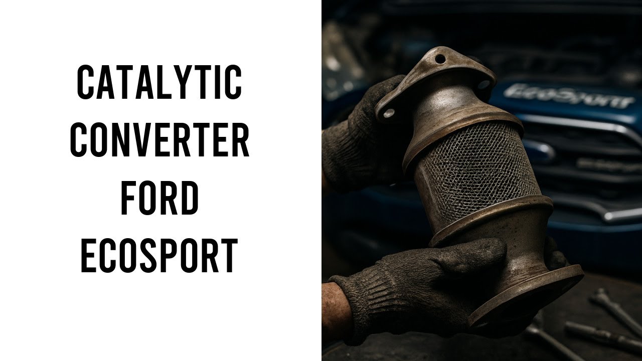 Catalytic Converter Ford Ecosport - YouTube