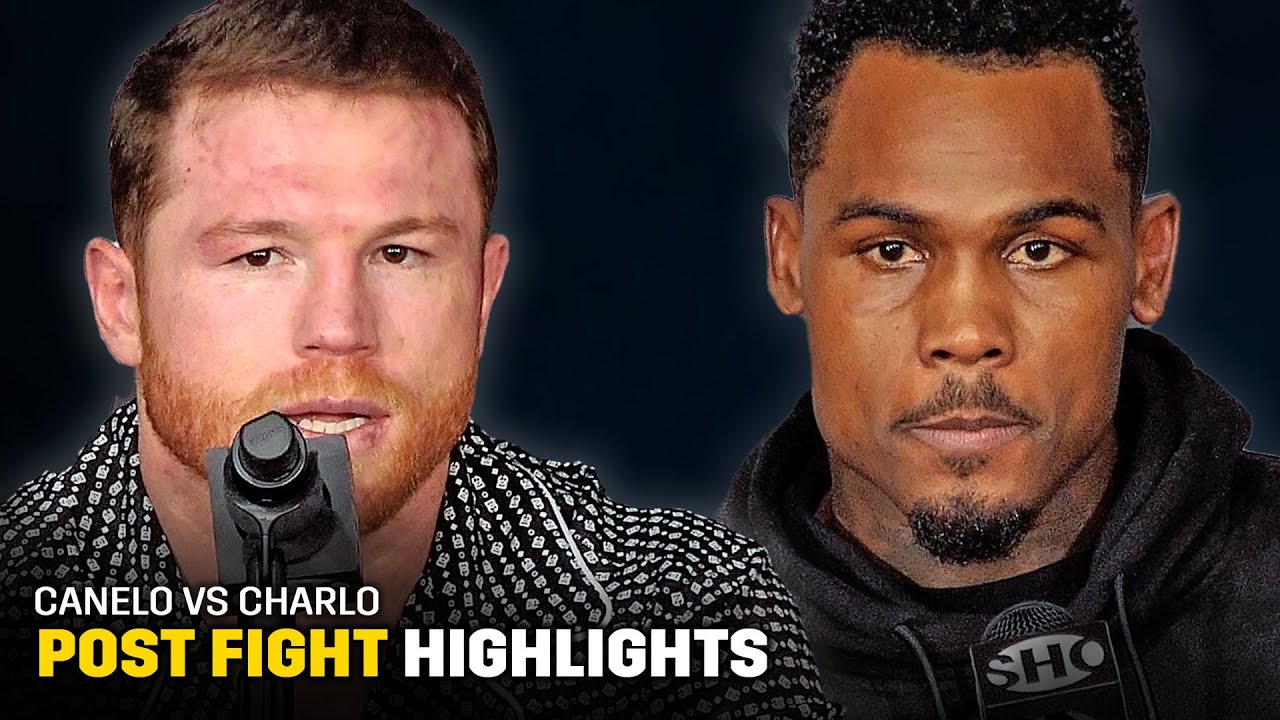 POST FIGHT | Canelo Alvarez vs. Jermell Charlo • PRESS CONFERENCE ...
