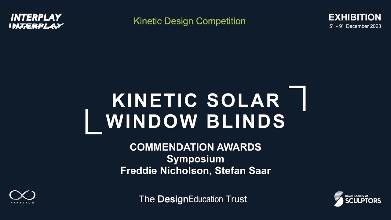 KINETIC SOLAR BLINDS Exhibit - YouTube