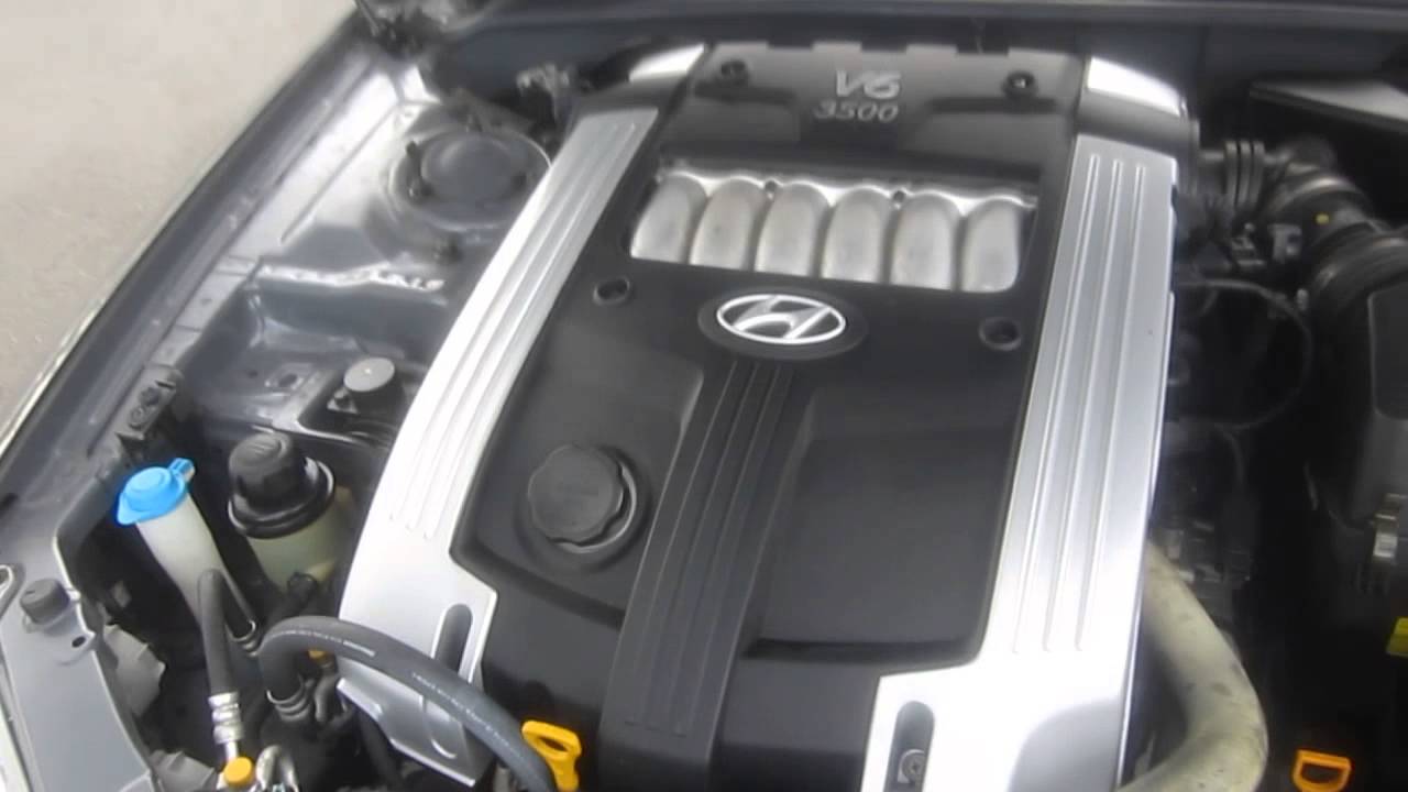 2004 Hyundai XG350, Evening Fog - STOCK# C1302597 - Engine - YouTube
