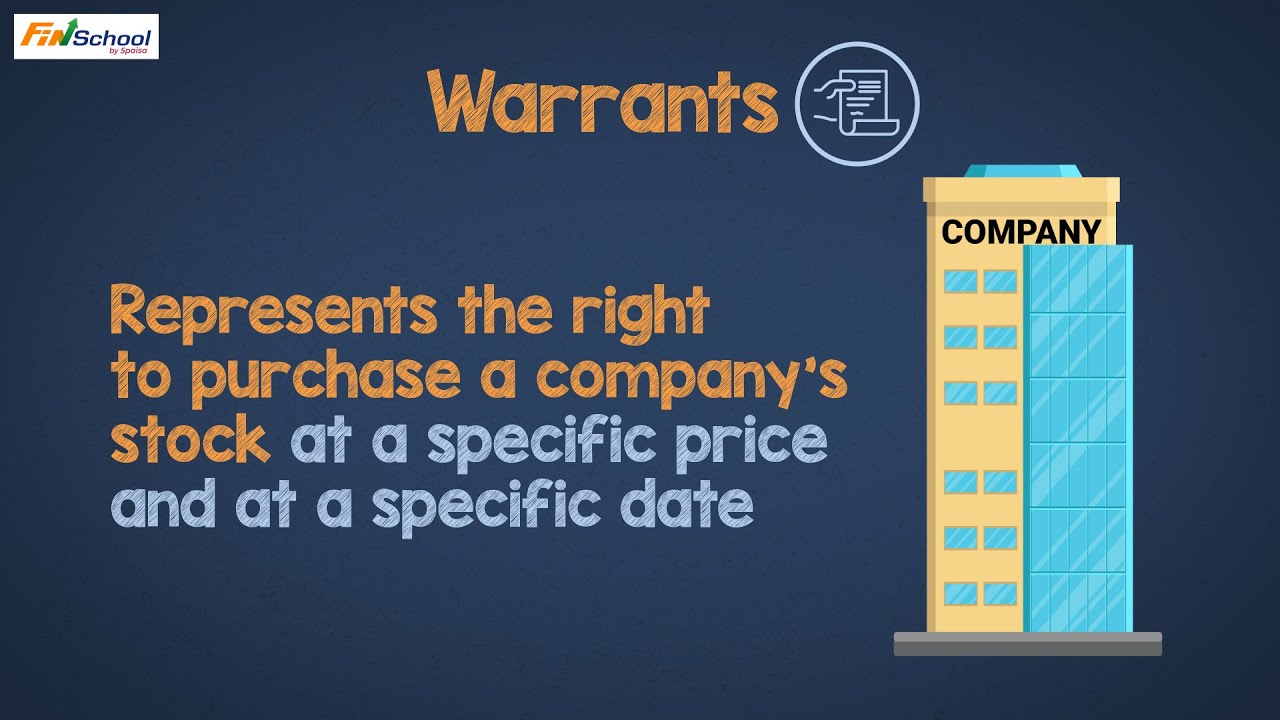 What are Warrants in Stock Market | Types of Warrants | FinSchool | 5paisa - YouTube
