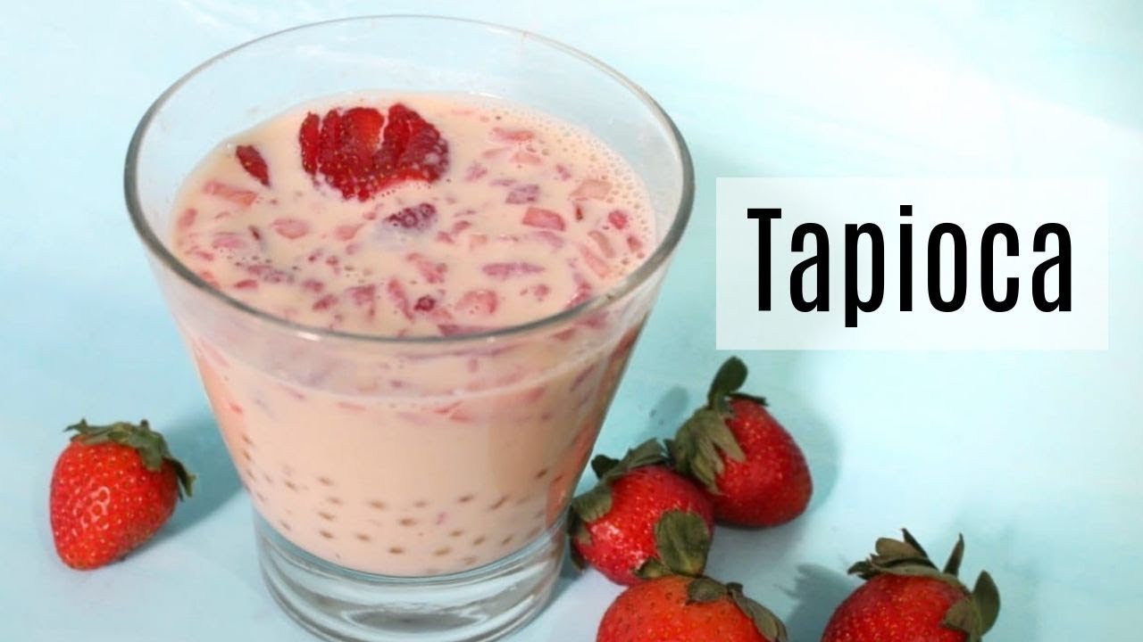 TAPIOCA CON FRESAS | ALE DE NAVA - YouTube