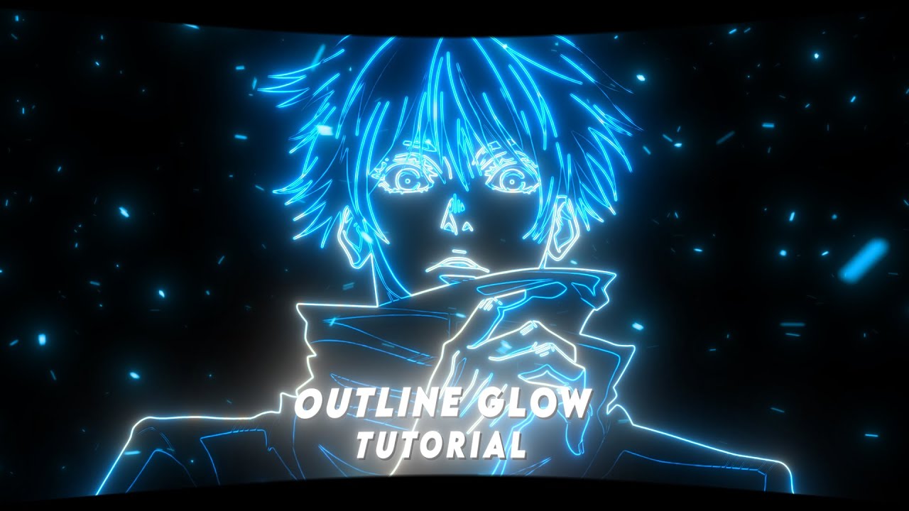 Outline Glow - After Effects AMV Tutorial - YouTube