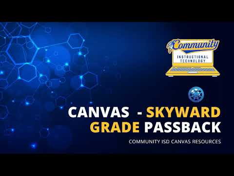 Canvas Skyward Grade Passback