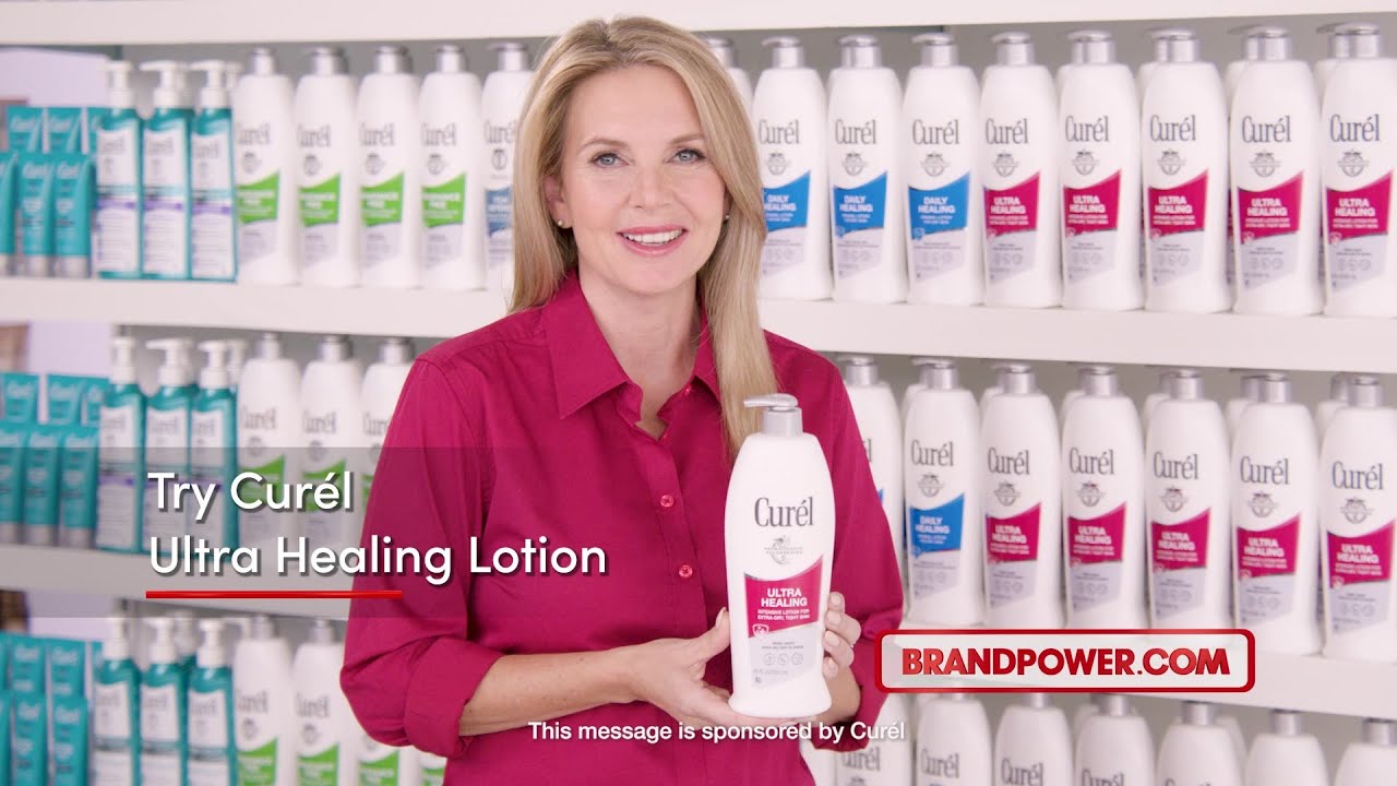 Curel Ultra Healing Lotion featured by Brand Power USA - YouTube