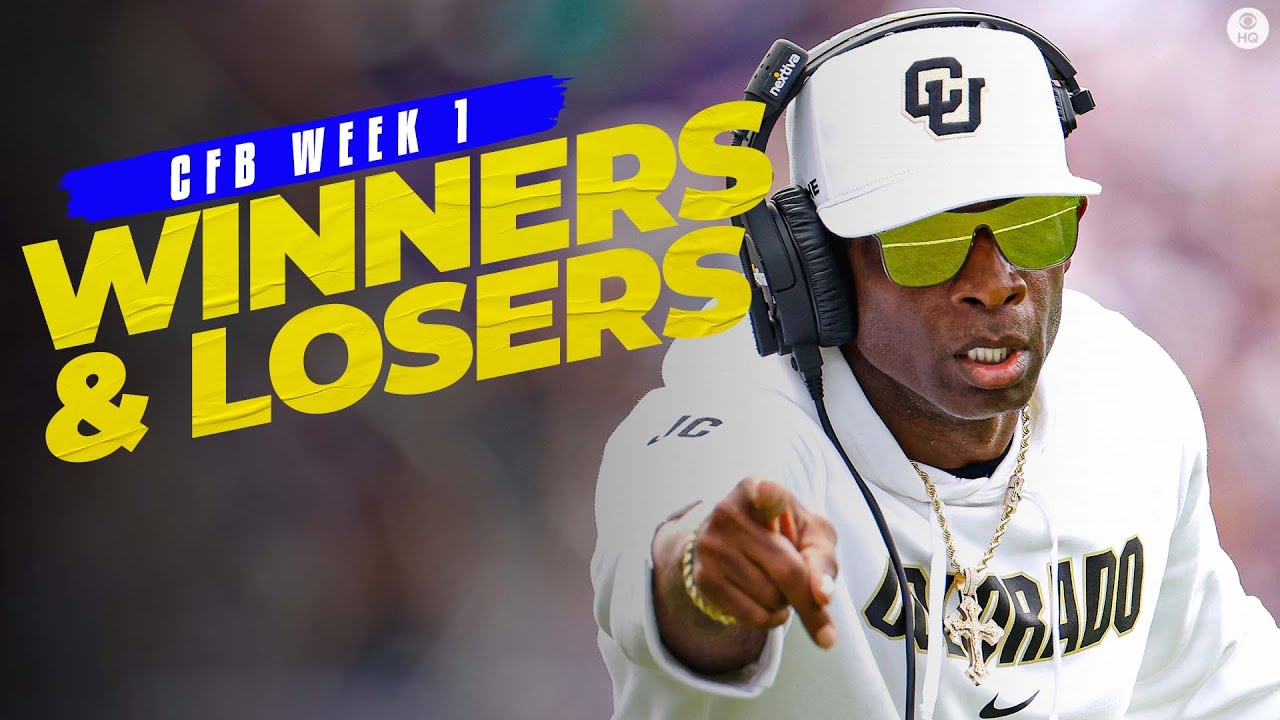 BIGGEST Winners & Losers From College Football's Week 1 Slate I CBS ...
