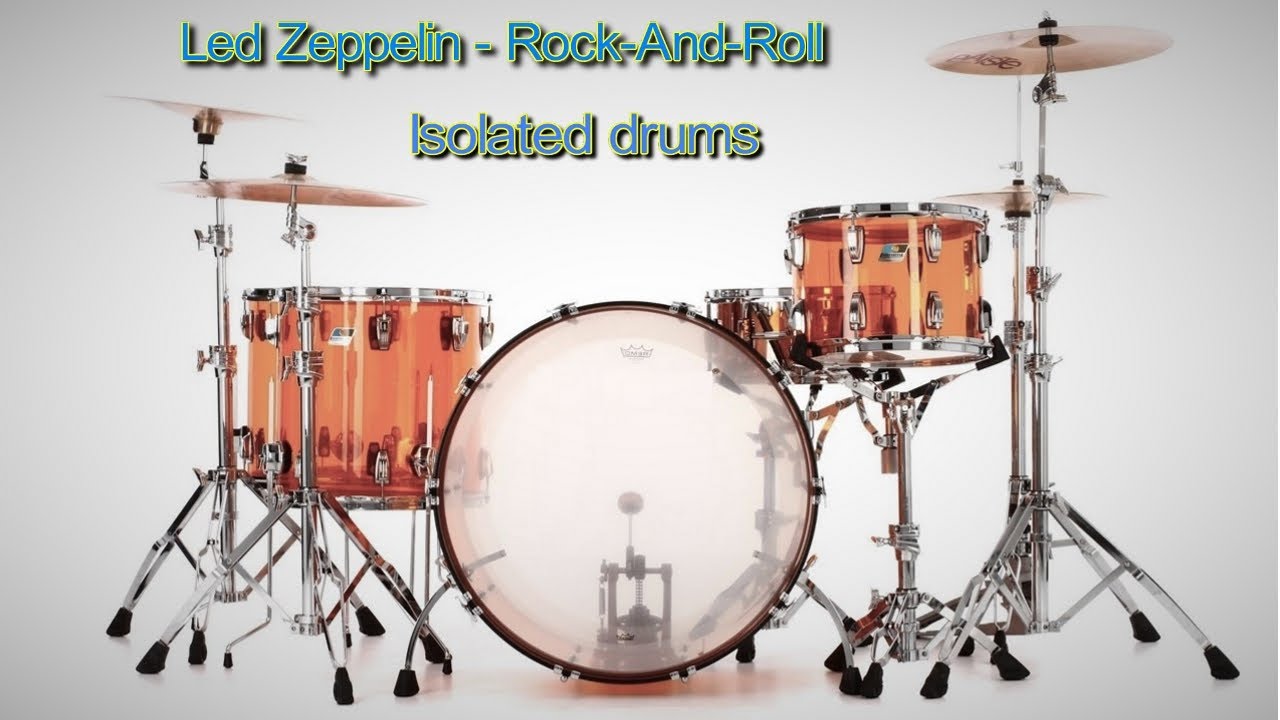 Led Zeppelin - Rock And Roll - isolated drum track (drums only). - YouTube