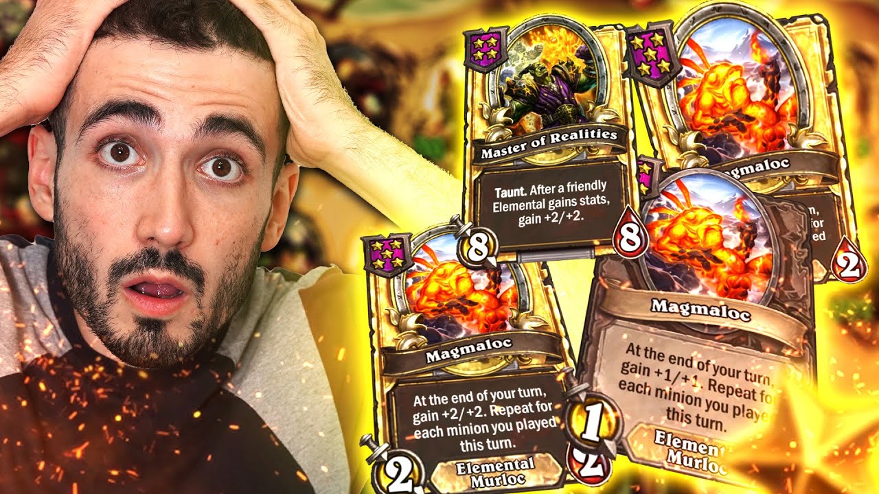 UNSTOPPABLE MAGMALOC COMPOSITION | Rdu Hearthstone Battlegrounds - YouTube