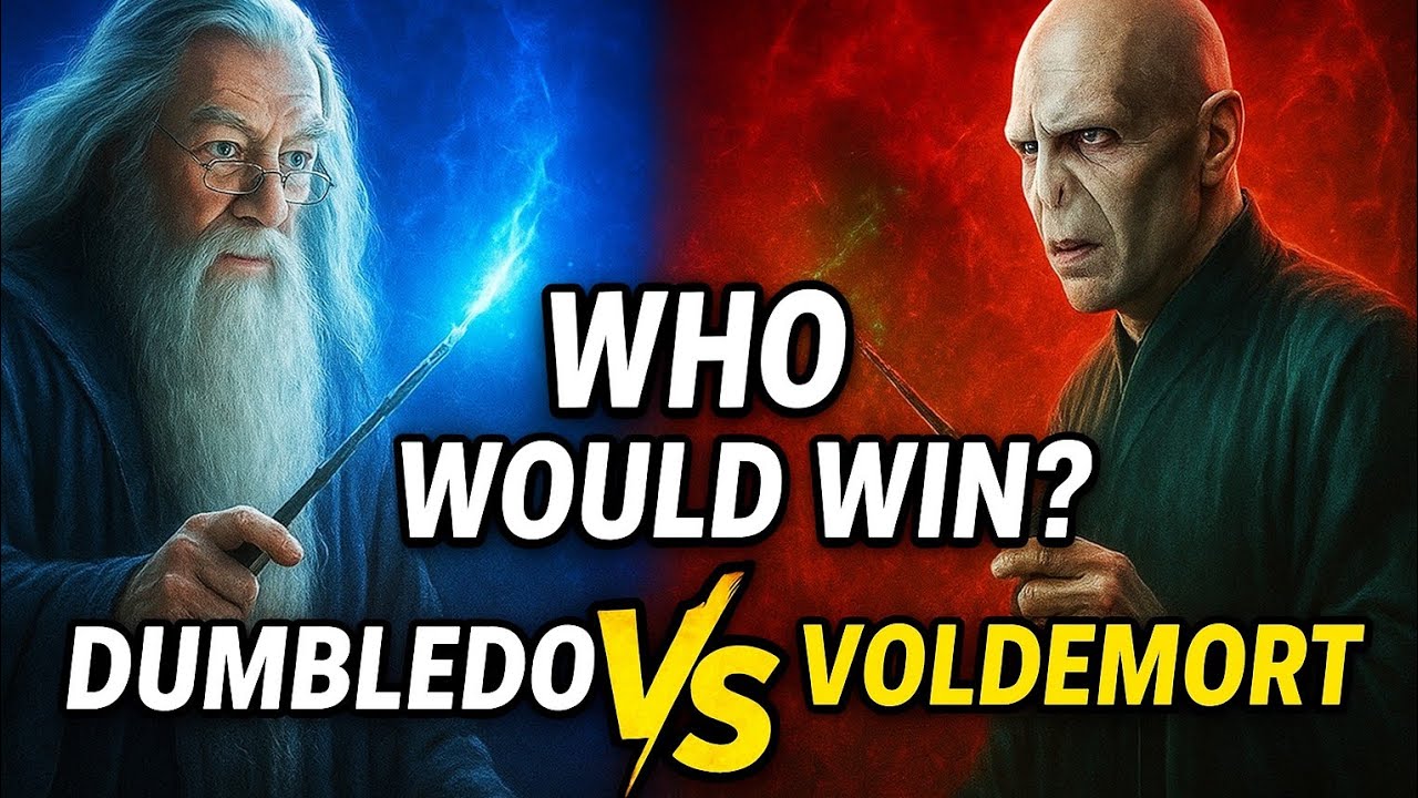 🔥 Dumbledore vs Voldemort 🔥 Ultimate Wizard Duel Explained | Who Would ...