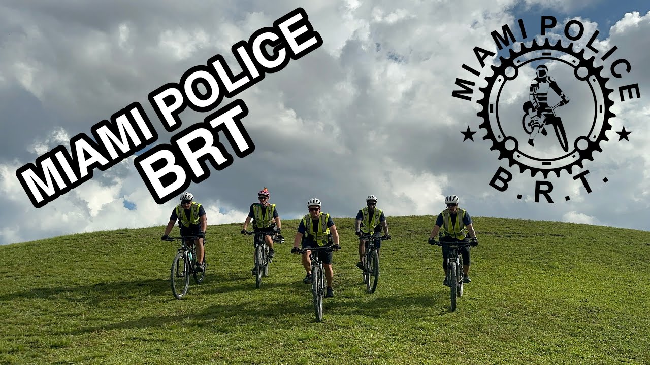 Miami PD Bicycle Response Team Training - YouTube