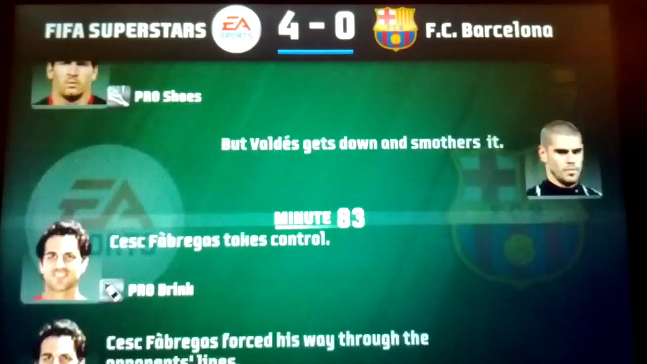 fifa superstars iphone/ ultimate award#56 - YouTube