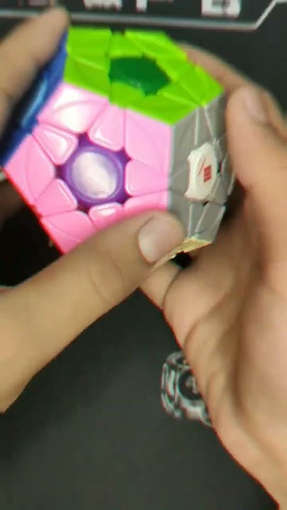 Megaminx with Dot pattern - YouTube