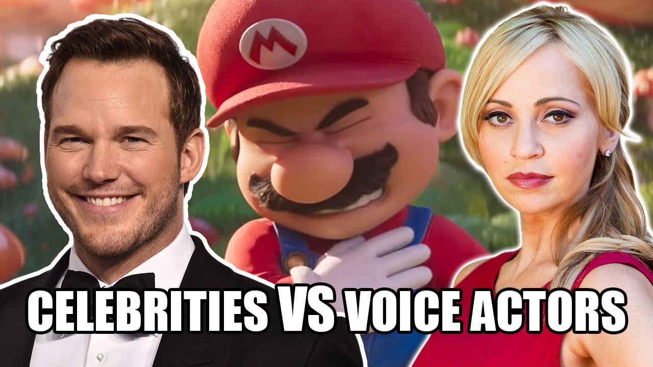 The New Mario Movie - Celebrities VS Voice Actors | FPH Clips - YouTube