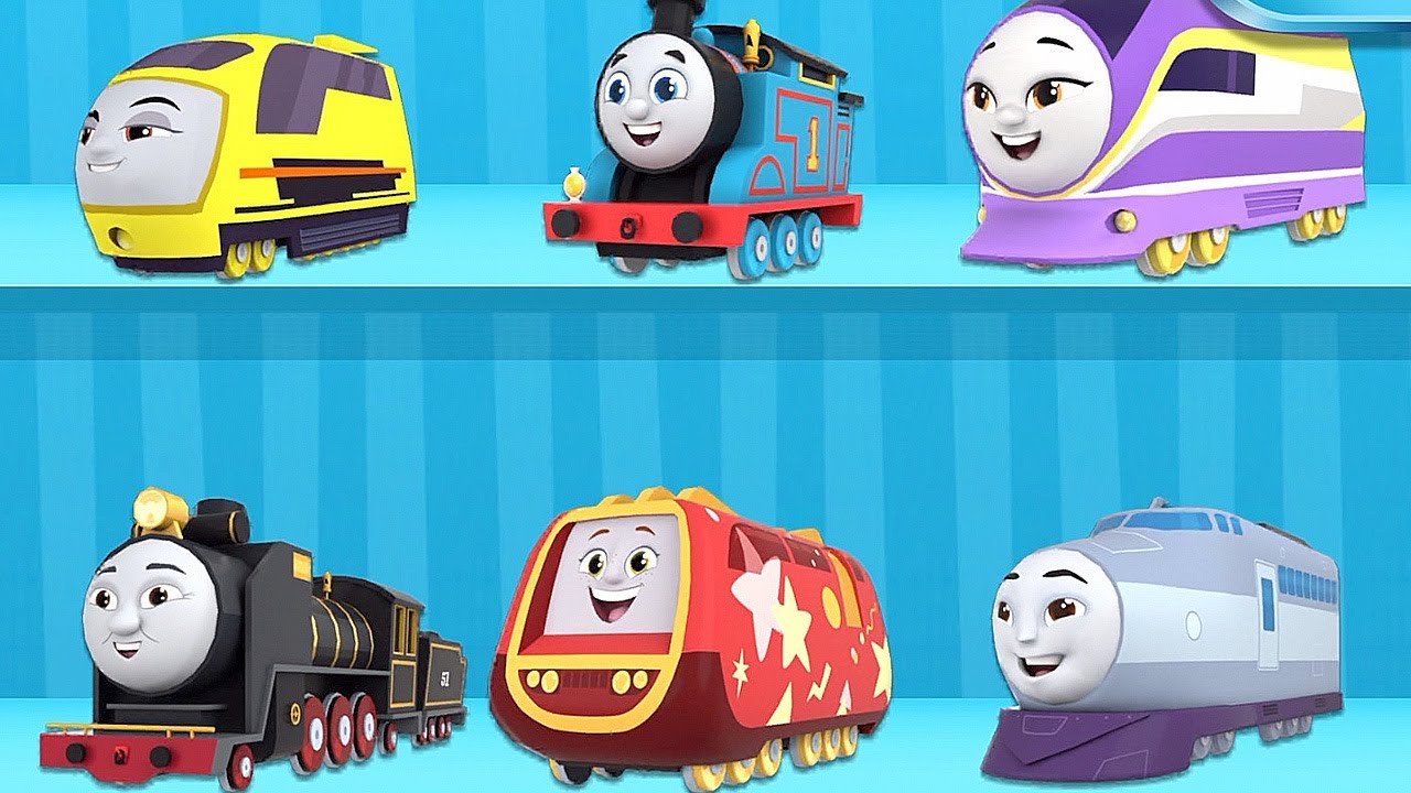 Thomas & Friends Magic Tracks - Tunnel Ride, Night Time, Crossing the ...