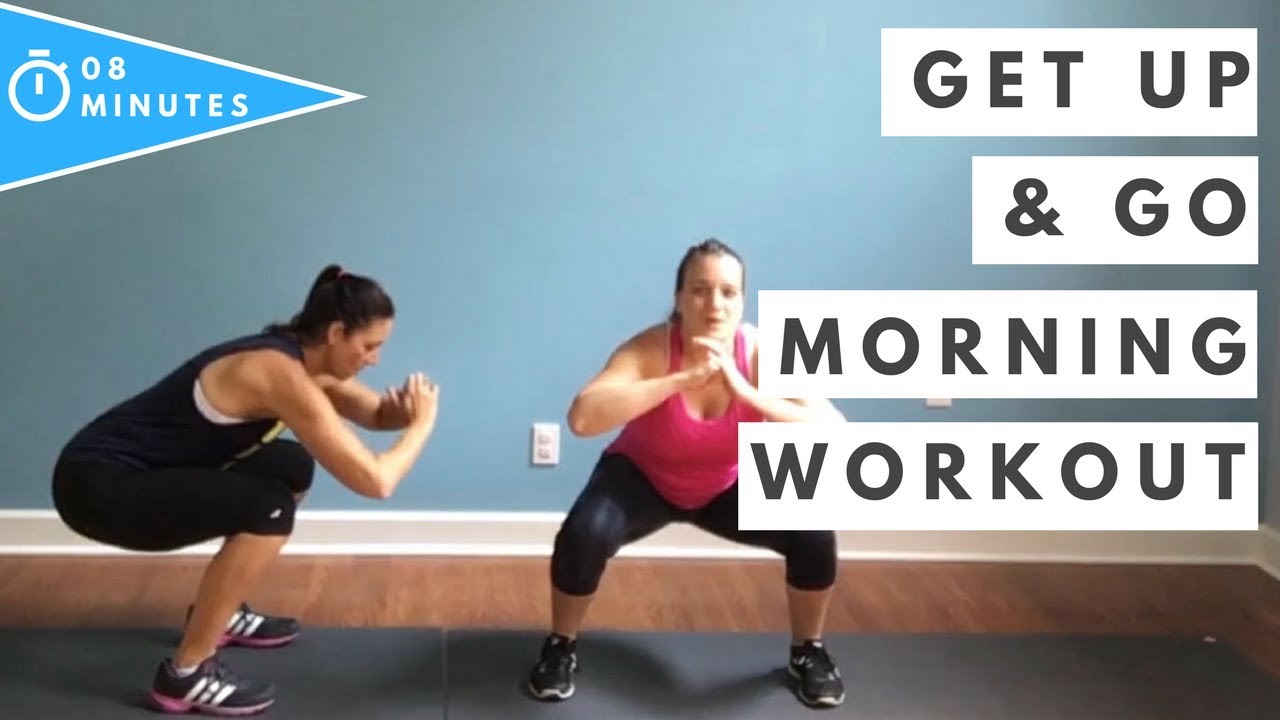 Get Up And Go Morning Pyramid Workout - Home Workout - No Equipment ...